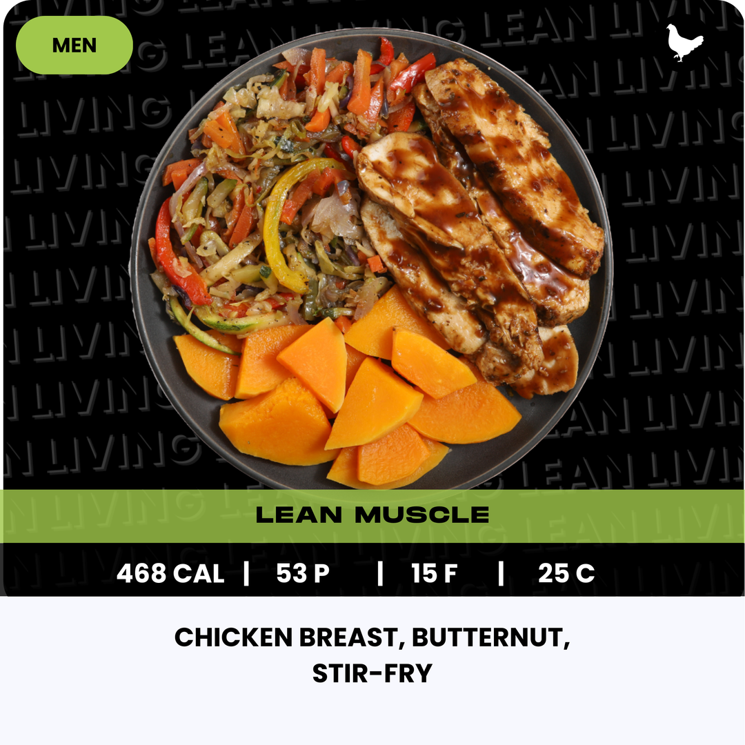 Men's Lean Muscle Pack - Lean Living | Easy Healthy Meals Delivered