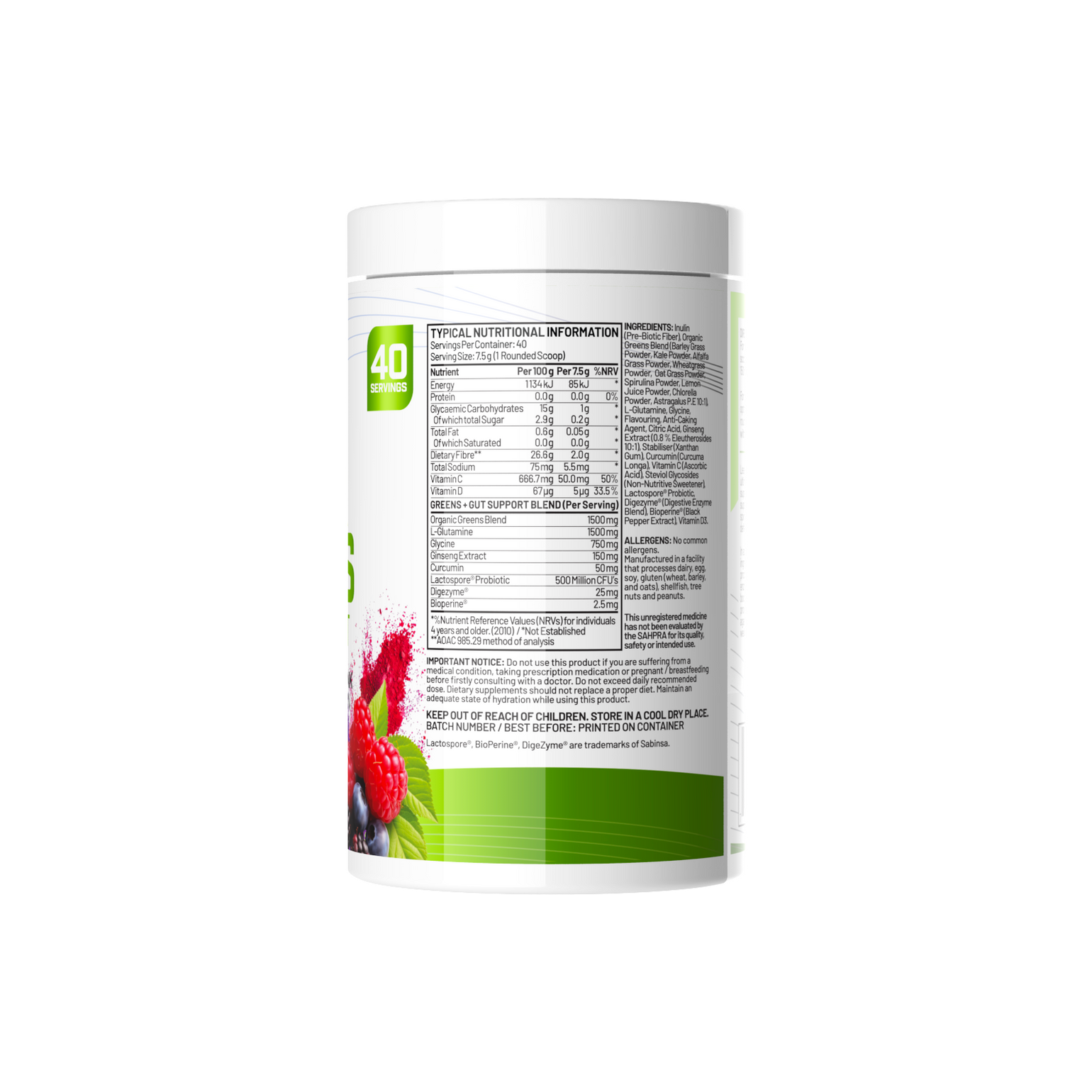 Super Greens + Gut Support – Lean Living