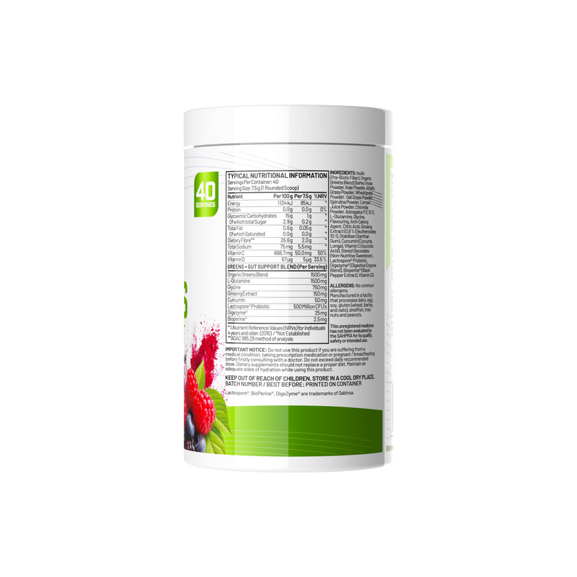 Super Greens + Gut Support – Lean Living