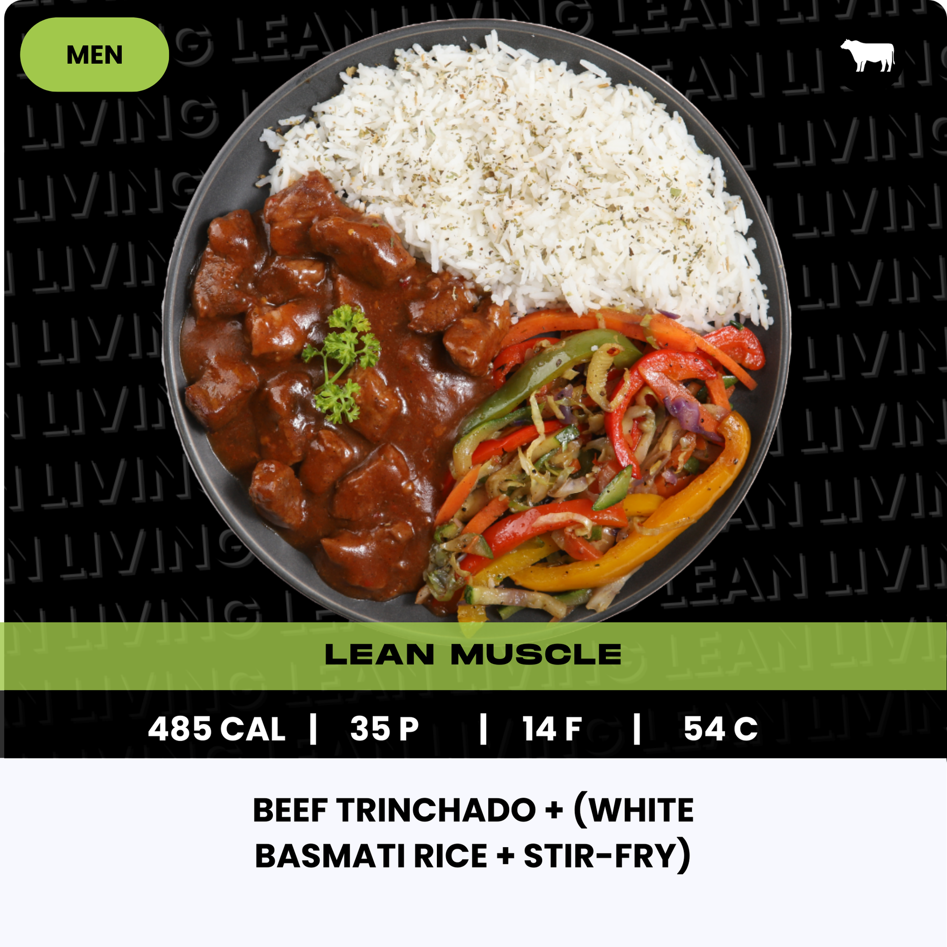Men's Lean Muscle Pack - Lean Living | Easy Healthy Meals Delivered