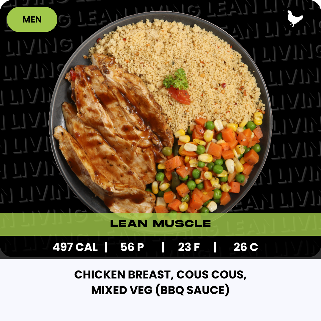 Men's Lean Muscle Pack - Lean Living | Easy Healthy Meals Delivered