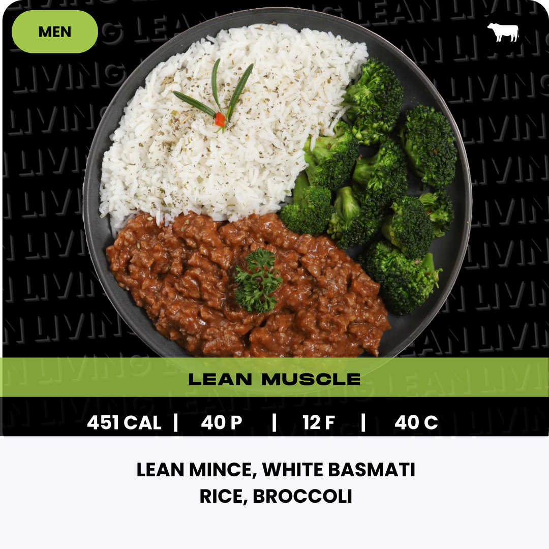 Men's Lean Muscle Pack - Lean Living | Easy Healthy Meals Delivered