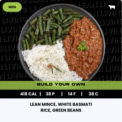Lean mince, White basmati rice, Green beans - Lean Living | Easy ...