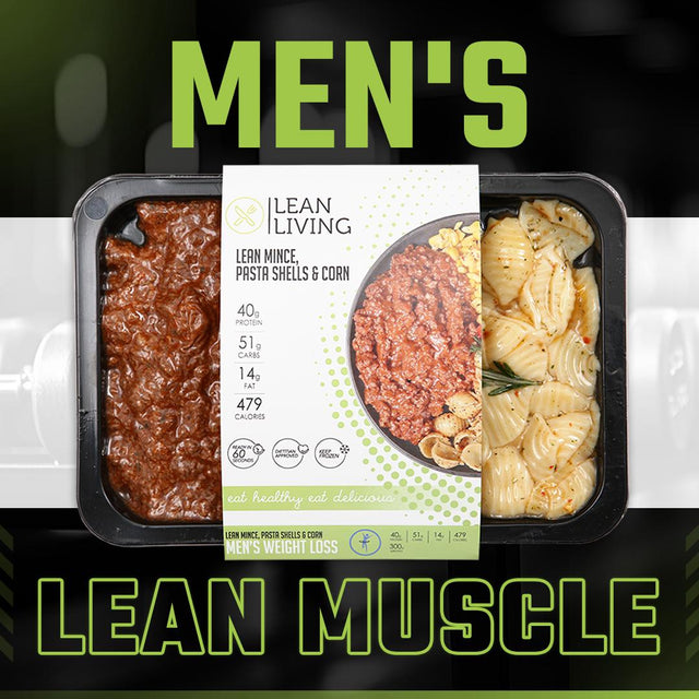 Men's Lean Muscle Pack - Lean Living | Easy Healthy Meals Delivered